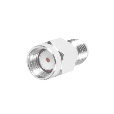 Adaptador en Línea de conector SMA Macho Inverso a SMA Hembra, Noquel ...